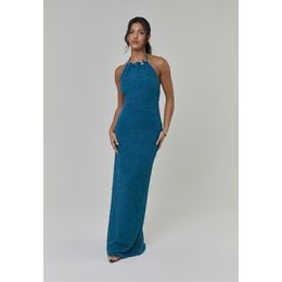 South Beach Kleid Damen Gr&ouml;&szlig;e 42 blau Winterkleid