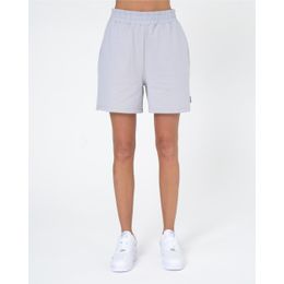FRESHLIONS Damen Shorts "Daniela", grau, Gr. S, unifarben, 100% Baumwolle, Hosen, mit praktischem Dehnbund