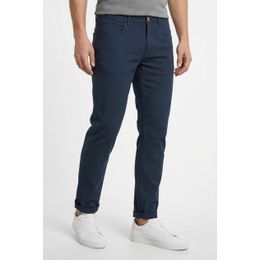 Stoffhose Blend "BHEdford pants", Herren, Gr. 34, L&auml;nge 32, blau (marineblaus), Web, Obermaterial: 98% Baumwolle, 2% Elasthan, unifarben, regular fit kn&ouml;chellang, Hosen Stoffhose