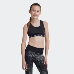 M&auml;dchen Sport-BH "TECHFIT PRIMELIFT REACT BH", adidas Sportswear, Gr. 164, schwarz-wei&szlig;, Obermaterial: 83% Polyester, 17% Elasthan, BHs