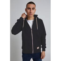Kapuzensweatjacke Blend "BHNoah", Herren, Gr. L, schwarz, Sweatware, 60% Baumwolle, 40% Polyester, unifarben, regular fit normal, ohne Ausschnitt, Rippb&uuml;ndchen, Sweatjacken, Stilvolle Kapuzensweatjacke mit Taschen