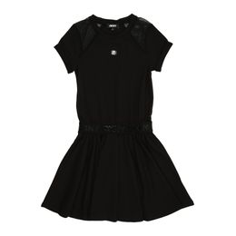 DKNY Kleid M&auml;dchen Gr&ouml;&szlig;e 128 schwarz / wei&szlig;