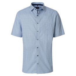 Venti Herren Businesshemd "Venti Businesshemd Print"blau, Gr. 40, bedruckt, 100% Baumwolle, Hemden