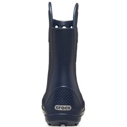 Crocs M&auml;dchen Gummistiefel "Kids&rsquo; Handle It Rain Boot", Gr. 30navy, Croslite , Schuhe, Matschstiefel mit gro&szlig;en Griffen zum einfachen An- und
