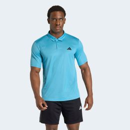 Herren Poloshirt "WE BAS POLO", blau, Gr. XL, adidas Performance, Obermaterial: 100% Polyester, Shirts