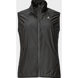 Sch&ouml;ffel SCH&Ouml;FFEL Damen Funktionsweste "Vest Style Cannobio WMS", schwarz, Gr. 38, Oberstoff: 100% Nylon. (Coating: Polyurethan), Westen