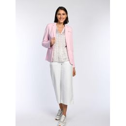 White Label By Rofa Blazer 'Jersey Blazer Damen &ndash; Strukturierter Look in Rosa & Creme' Damen Gr&ouml;&szlig;e 44 ros&eacute;