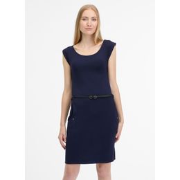 Minikleid Ragwear "TAGG", Damen, Gr. M (38), N-Gr, schwarz (midnight), Jersey, Obermaterial: 95% Viskose, 5% Elasthan, unifarben, kniefrei, Rundhals, Kleider Minikleid
