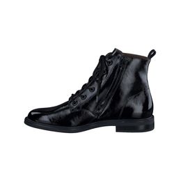 Paul Green Damen Schn&uuml;rstiefelette "Paul Green Stiefelette Leder", Gr. 36, schwarz, Leder, Schuhe