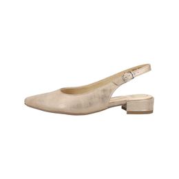 Ara Damen Slingpumps "Ara Pumps Leder", Gr. 37, beige, Leder, Schuhe