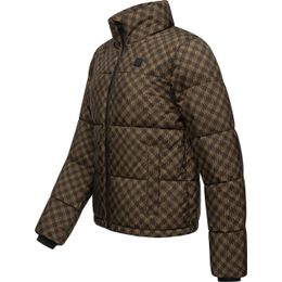 Ragwear Damen Winterjacke "Serah Print", braun, Gr. 6XL, Au&szlig;enmaterial: 100% Polyester. Innenfutter: 100% Polyester. Wattierung: 100% Polyester,