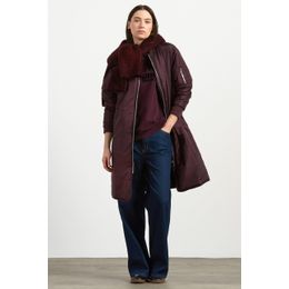 Damen Langjacke, lila, Gr. M, SENSES.THE LABEL, unifarben, Web, Material: 100% Polyester, Futter: 100% Polyester, F&uuml;llung: 100% Polyester, Jacken,