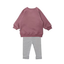 Liliput M&auml;dchen Sweatanzug "Smiley", bunt, Gr. 62, bedruckt, 80% Baumwolle, 20% Polyester, Sportanz&uuml;ge, bestehend aus Leggings und Sweatshirt
