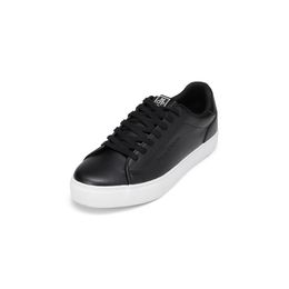 Marc O'Polo Sneaker MARC O'POLO "aus fein genarbtem Rindleder", Herren, Gr. 42, schwarz, Obermaterial: 100% Leder (Rind), unifarben, Schuhe Sneaker