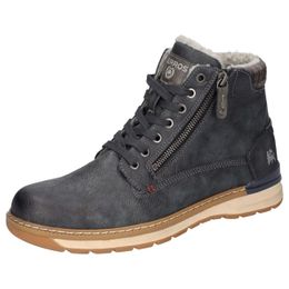 Winterboots Lerros, Herren, Gr. 46, navy, Lederimitat, used, Schuhe Winterboots, Casual Boots, Winterboots mit Warmfutter