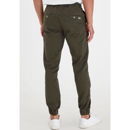 Blend Herren Chinohose "Trousers BHNIMBU pants", gr&uuml;n, Gr. S, unifarben, washed, Web, Obermaterial: 97% Baumwolle, 3% Elasthan, Hosen, Comfort Fit,