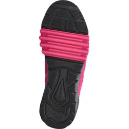 Waldl&auml;ufer WALDL&Auml;UFER Damen Trekkingschuh "H-AMIATA", Gr. 8,5magenta, schwarz, ros&eacute;, Gummi, Textil, Veloursleder, kontrastfarbene Details, Schuhe,