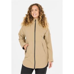 WEATHER REPORT Damen Outdoorjacke "Brittan", beige, Gr. 46, unifarben, 90% Polyester, 10% Elasthan, Jacken, im wetterfesten und w&auml;rmenden Design