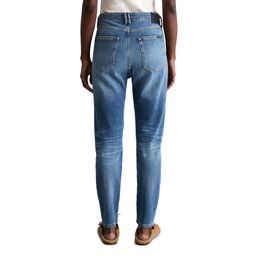 Marc O'Polo Damen Boyfriend-Jeans "aus Organic Cotton-Mix", blau, Gr. 30, MARC O'POLO DENIM, unifarben, Obermaterial: 98% Baumwolle, 2% Elasthan, Jeans