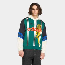 Herren Kapuzensweatshirt "FTBL GFX HD", bunt, Gr. M, adidas originals, Obermaterial: 82% Baumwolle, 18% Polyester, Sweatshirts, mit Kapuze mit