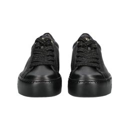 Paul Green Damen Sneaker "Paul Green Sneaker Glattleder", Gr. 38, schwarz, Glattleder, Schuhe