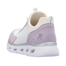 Rieker Sport Sneaker Damen Gr&ouml;&szlig;e 41 helllila / wei&szlig;