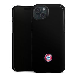 DeinDesign iPhone 15 Plus Handy Premium Case Smartphone Handyh&uuml;lle Schutzh&uuml;lle gl&auml;nzend Fcb Fc Bayern M&uuml;nchen Logo Premium Case