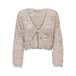 Only Knit Cardigan 'Beach' female size XS Taupe