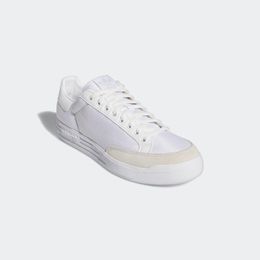 Sneaker adidas originals "ROD LAVER", Herren, Gr. 39, wei&szlig; (cloud wei&szlig;, cloud wei&szlig;, grau one), Leder, Textil, Schuhe Sneaker