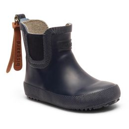 Gummistiefel bisgaard "baby rubber", M&auml;dchen, Gr. 26, blau, Gummi, Basic, Schuhe Gummistiefel, Boots mit Wechselfu&szlig;bett, Gr&ouml;&szlig;enschablone zum Download