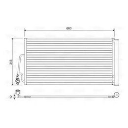 Valeo Kondensator, Klimaanlage 814409 f&uuml;r MINI 64539239920 6941084 9239920