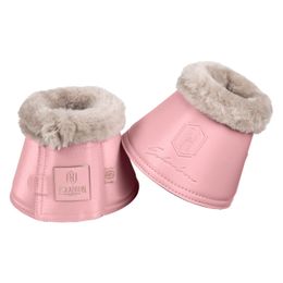 Eskadron Heritage Hufglocken Glamslate FauxFur rosa XXL