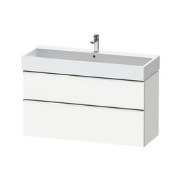 Duravit Waschtischunterschrank D-Neo 118,4x44,2cm, c/w ma, 1 Schubk., 1 Ausz. (DE4375010180000)