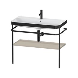 Duravit M&ouml;belwaschtisch-Kombi Happy D.2 Plus 97,5x49cm, 1 HL, Tau s-matt, m Konsole (HP4738O6060)