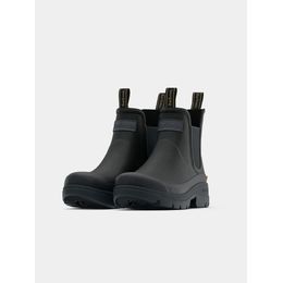 Barbour Gummistiefel 'Nimbus' Herren Gr&ouml;&szlig;e 44/45 senf / schwarz