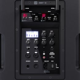 LD-Systems LD Systems ANNY 12 BPH B5 - 12" Mobiler Bluetooth PA-Lautsprecher mit Akkus, Mixer