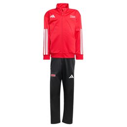 adidas Sportswear Trainingsanzug 'Marvel Spider-Man' Jungen Gr&ouml;&szlig;e 128 blau / rot / schwarz / wei&szlig;