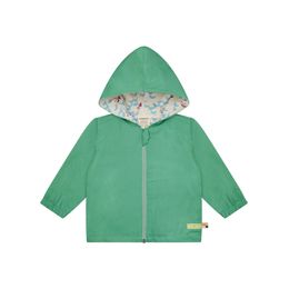 loud + proud Outdoorjacke 'Outdoorjacke Uni mit Futter' M&auml;dchen Gr&ouml;&szlig;e 122/128 schilf