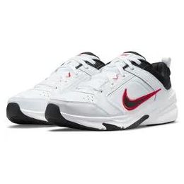 Sneaker Nike "DEFY ALL DAY", Herren, Gr. 43, rot (wei&szlig;, schwarz, university, rot), Leder, Synthetik, Schuhe Sneaker, Topseller
