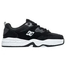 Sneaker DC Shoes "DC Ascend", Herren, Gr. 10,5 (44), schwarz-wei&szlig; (schwarz, wei&szlig;), Obermaterial:Obermaterial: Leder (Kuh) / Futter: Textil / Au&szlig;ensohle: Gummi;, Schuhe Sneaker