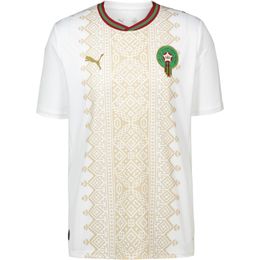 Puma Marokko FRMF Away Teamtrikot Herren - Gr&ouml;&szlig;e S - wei&szlig;