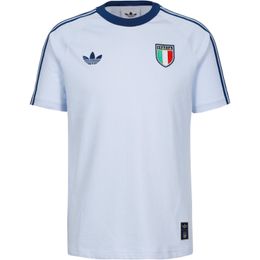 Adidas ITALIEN ORIGINALS T-Shirt Herren - Gr&ouml;&szlig;e S - blau