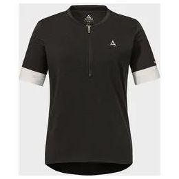 Sch&ouml;ffel Radtrikot SCH&Ouml;FFEL "CIRC Shirt Style Pinega WMS", Damen, Gr. 44, 9990, schwarz, Oberstoff: 100% Polyester, Trikots