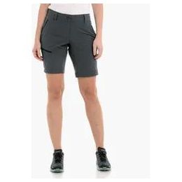 Sch&ouml;ffel Shorts SCH&Ouml;FFEL "Shorts Toblach2", Damen, Gr. 42, N-Gr, asphalt, Obermaterial: 89% Nylon, 11% Elasthan, Hosen Shorts, aus Nylon Stretch, schnelltrocknend, hochelastisch