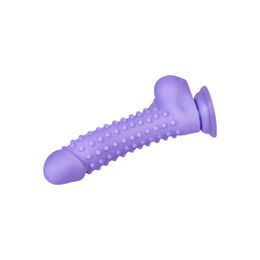 EIS Genoppter Silikon-Naturdildo, 24,5 cm
