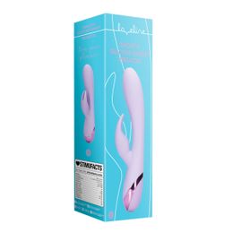Smooth Silicone Rabbit Vibrator, 20 cm