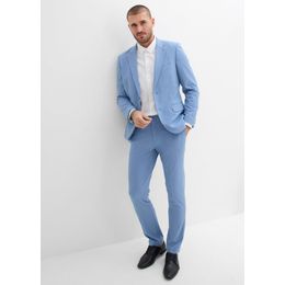 bonprix Super Stretch-Anzug (2tlg. Set) Slim Fit, blau, Gr.56, Klassisch, modern, selbstbewusst - dieser Anzug in schmaler Passform bringt seine Silhouette stilvoll auf den Punkt