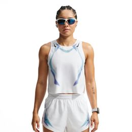 Nike AeroSwift Dri-FIT ADV Graphic Crop Tank Damen