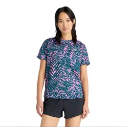 New Balance London Edition Athletics Printed T-Shirt Damen