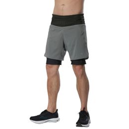 Mizuno Trail Multipocket 2-in-1 Shorts Herren